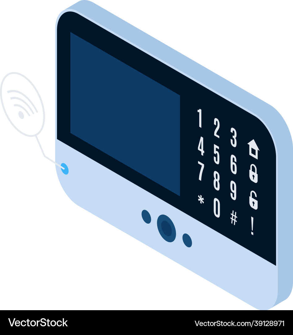 Alarm system icon Royalty Free Vector Image - VectorStock