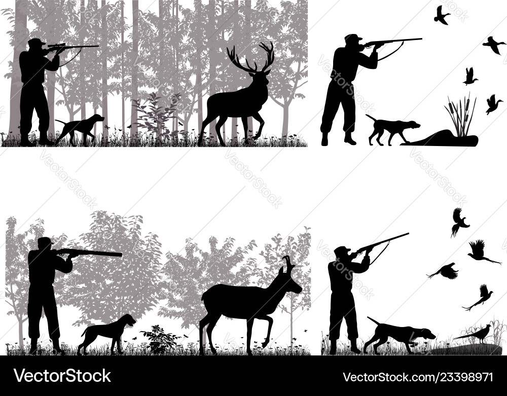 Hunter Royalty Free Vector Image - VectorStock