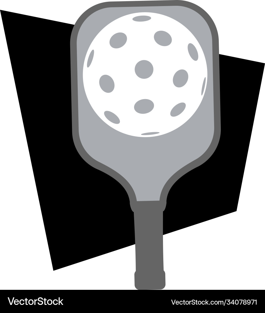 Pickleball graphic Royalty Free Vector Image - VectorStock