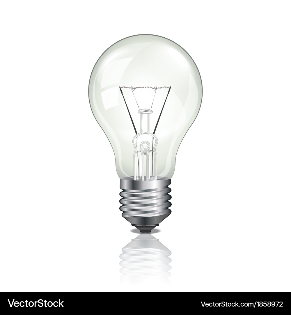 Object bulb off Royalty Free Vector Image - VectorStock
