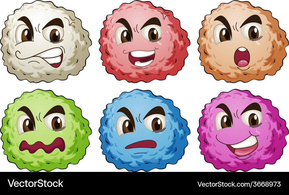 Faces Royalty Free Vector Image - VectorStock