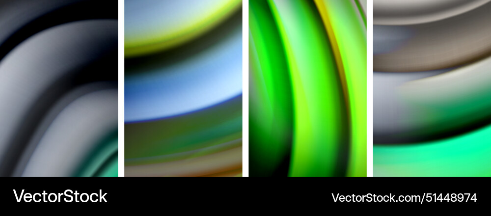 Blurred color line backgrounds Royalty Free Vector Image