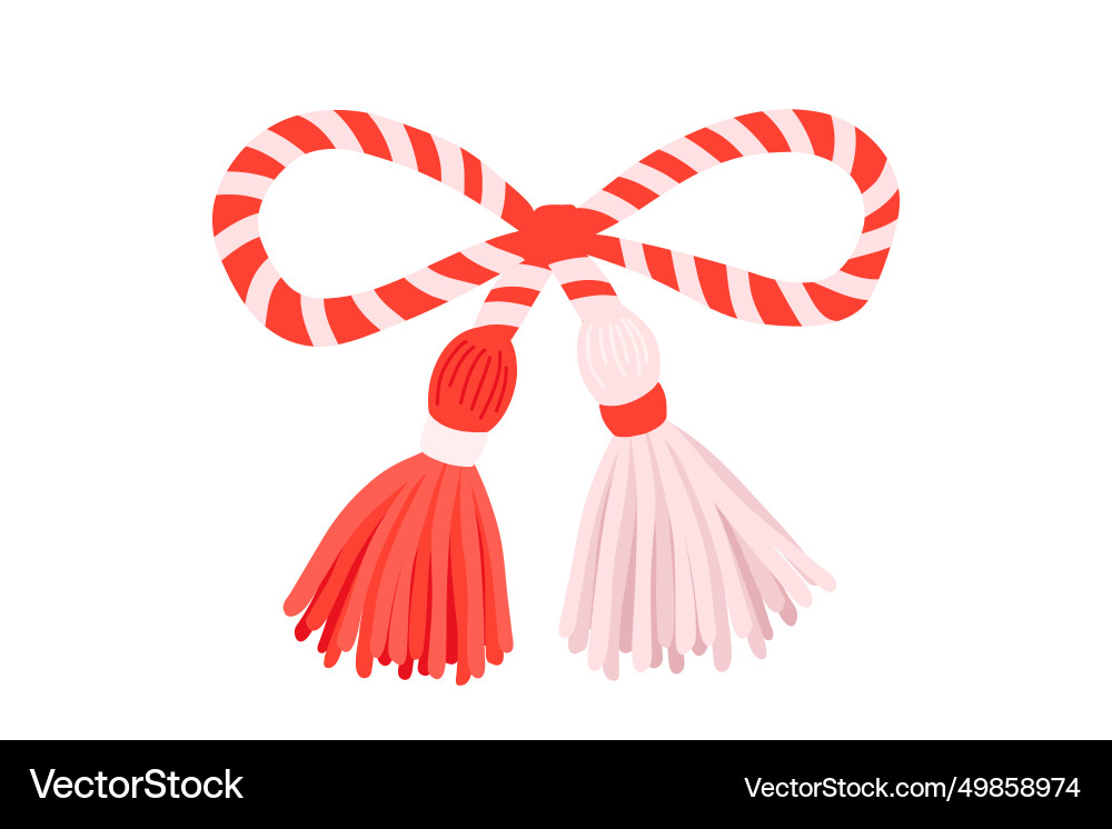 Martisor talisman traditional accessory Royalty Free Vector
