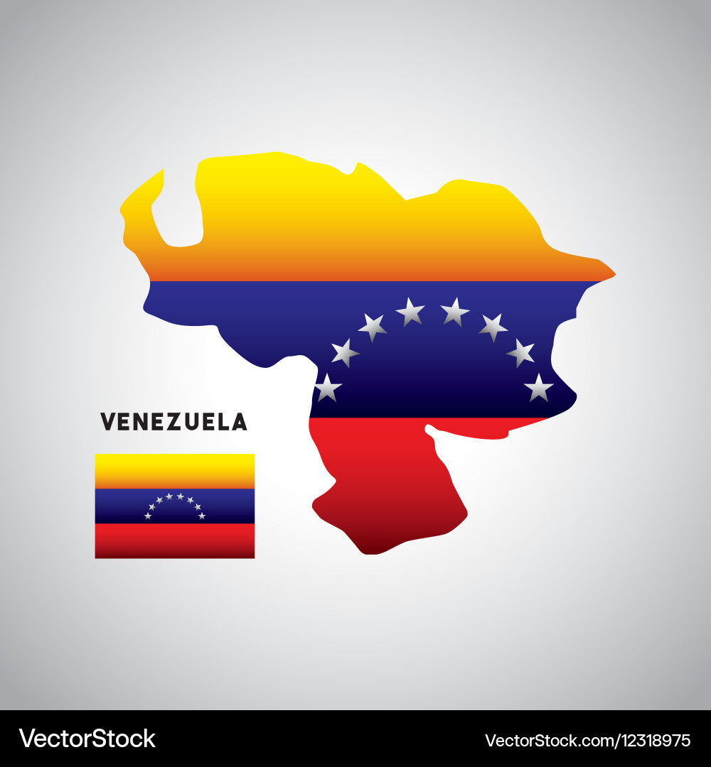Venezuela country design Royalty Free Vector Image