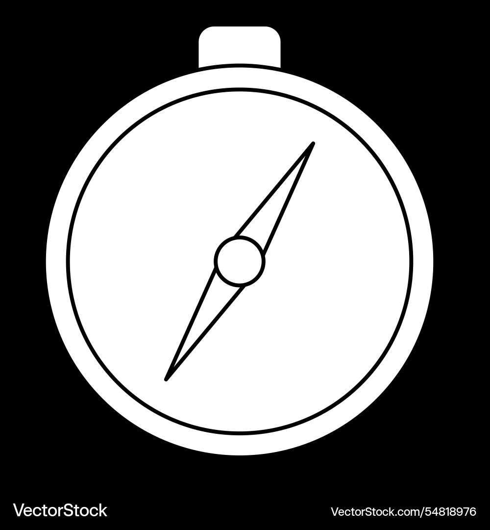Compass icon clip art Royalty Free Vector Image