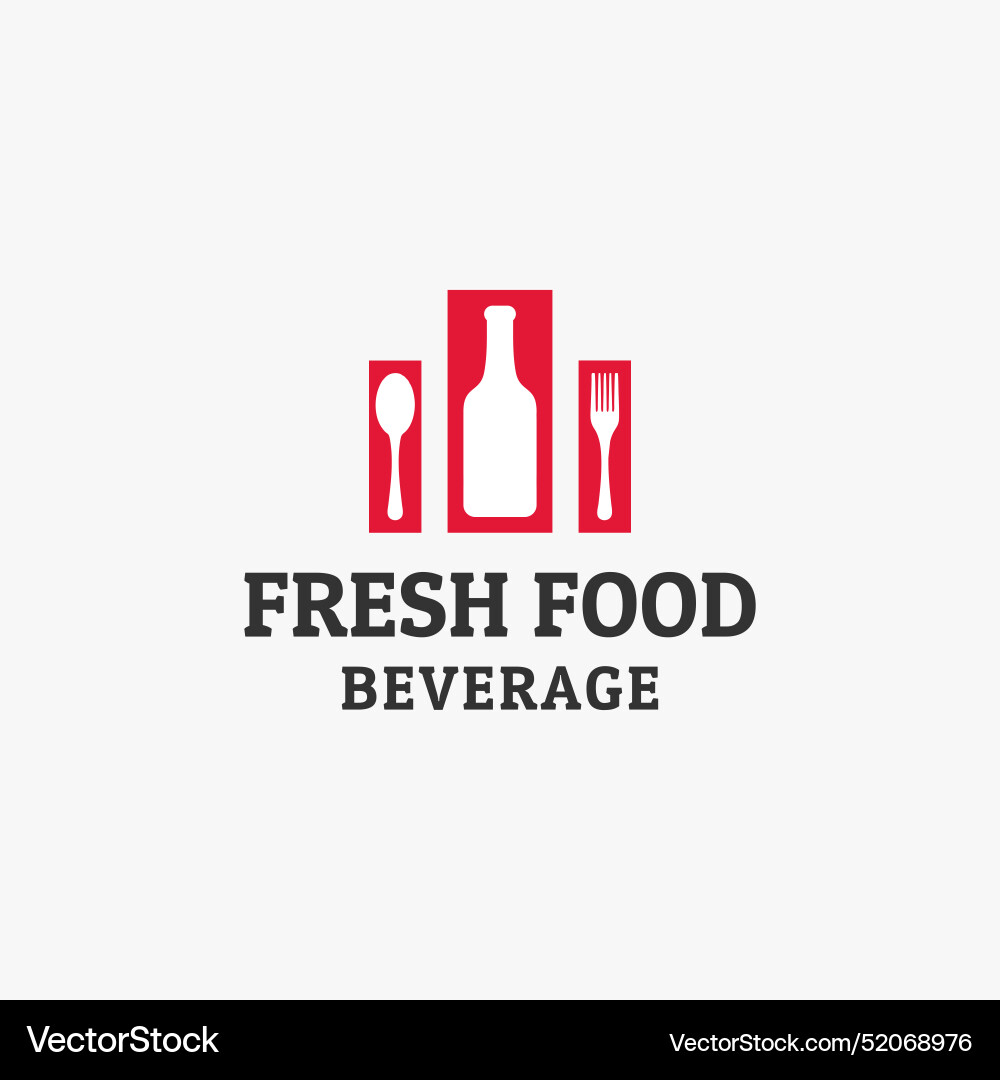 Food and beverage logo design inspirations Vector Image