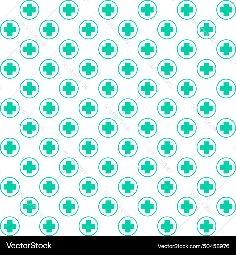 Seamless pattern of pharmacy background rubber Vector Image