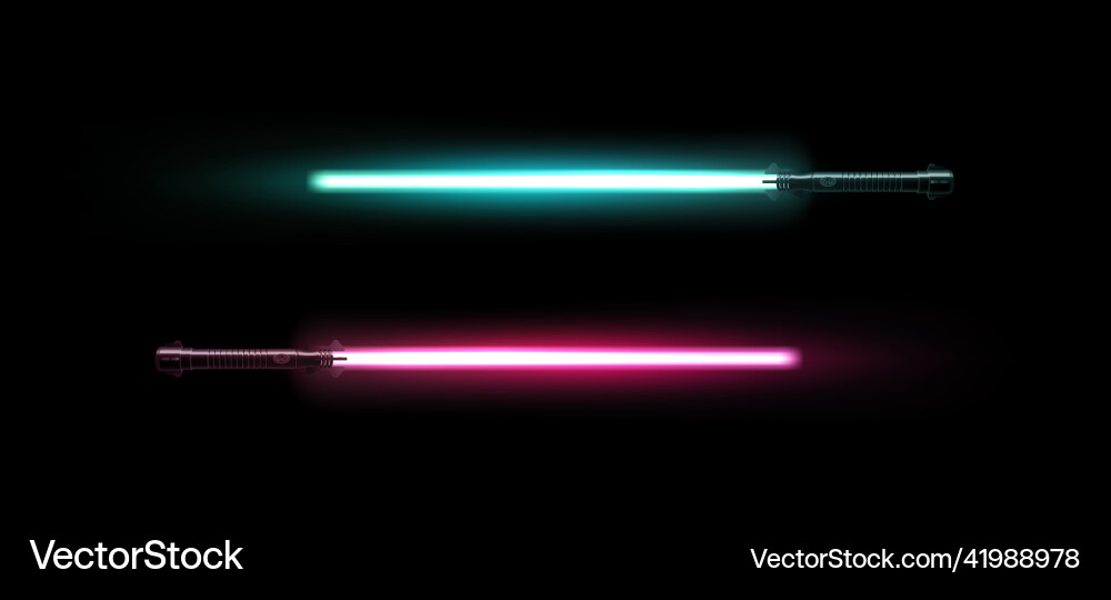 A futuristic sword with light blade Royalty Free Vector