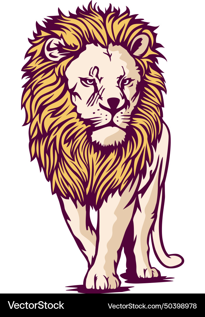 Lion Royalty Free Vector Image - VectorStock