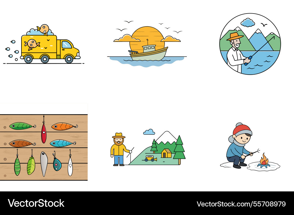 Rugged hiking boots bundle wilderness exploration Vector Image