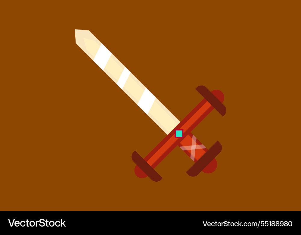 Detailed design of swords including samurai Vector Image