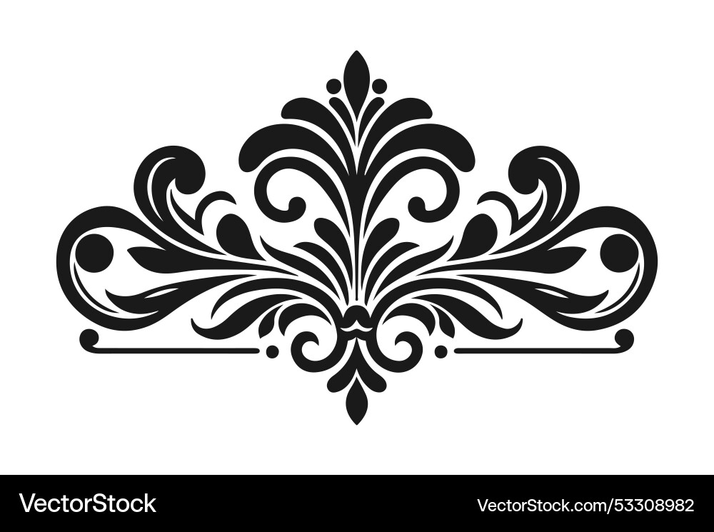 Simple floral art Royalty Free Vector Image - VectorStock