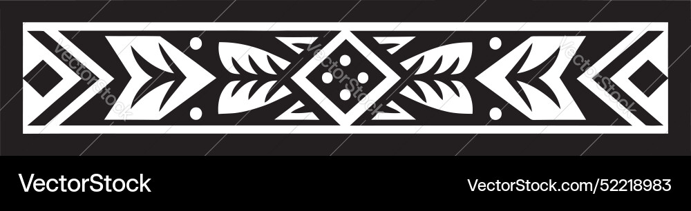 Crafted legacy black icon for traditional border Vector Image