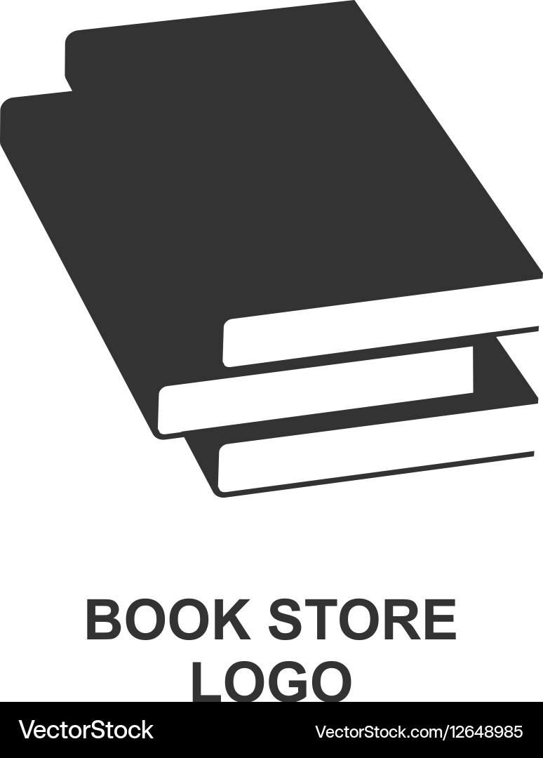 Book store logo Royalty Free Vector Image - VectorStock