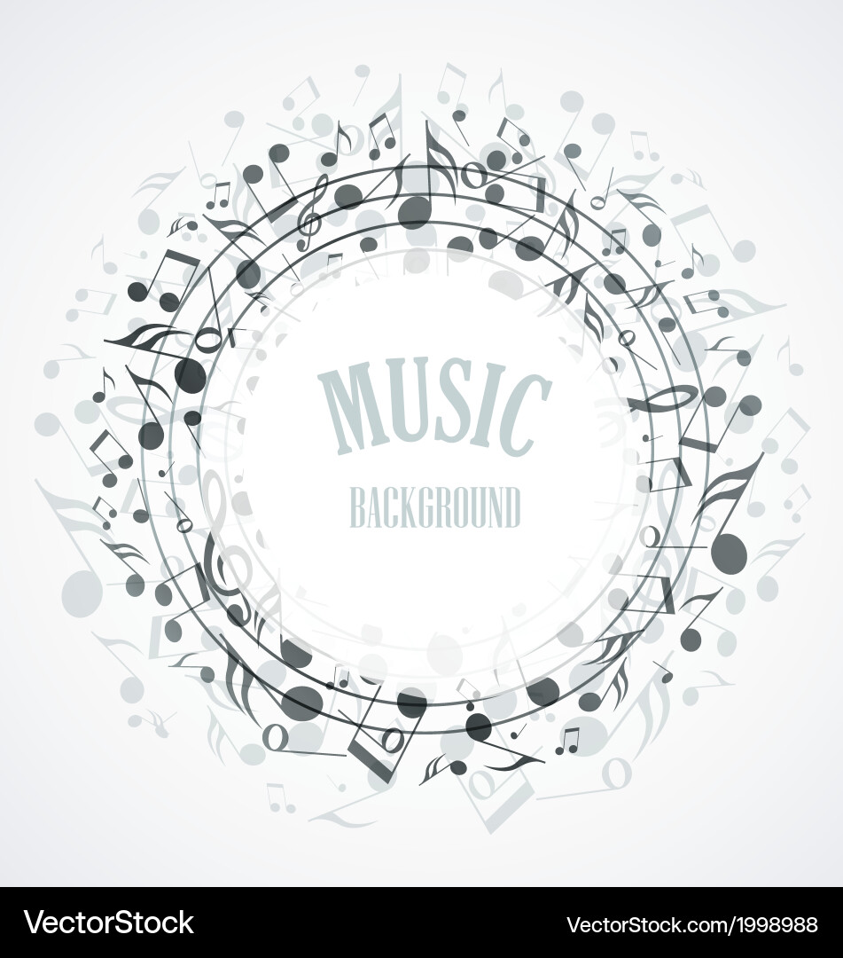 Music background Royalty Free Vector Image - VectorStock
