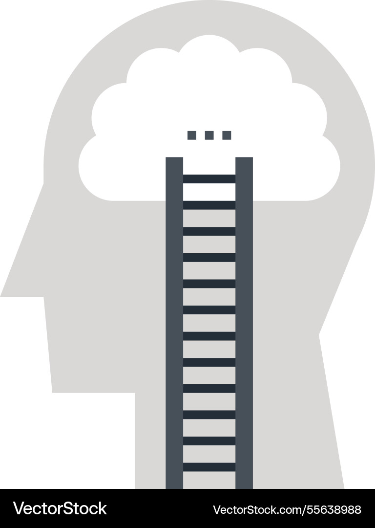 Potential flat web icon concept Royalty Free Vector Image