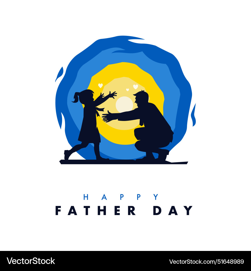 Father day Royalty Free Vector Image - VectorStock
