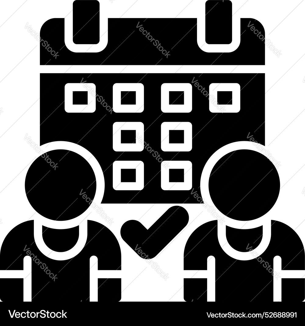 Coordination icon Royalty Free Vector Image - VectorStock