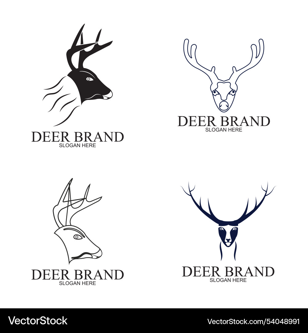 Deer icon design Royalty Free Vector Image - VectorStock