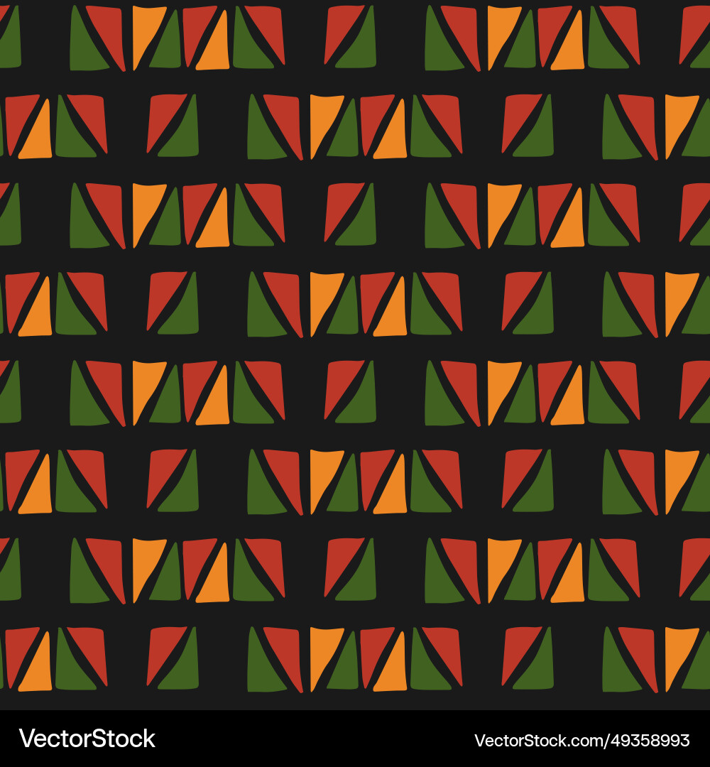 African Tribal Pattern Royalty Free Vector Image