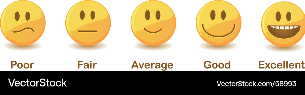 Excellent Good Fair Poor Vector Images (over 200)