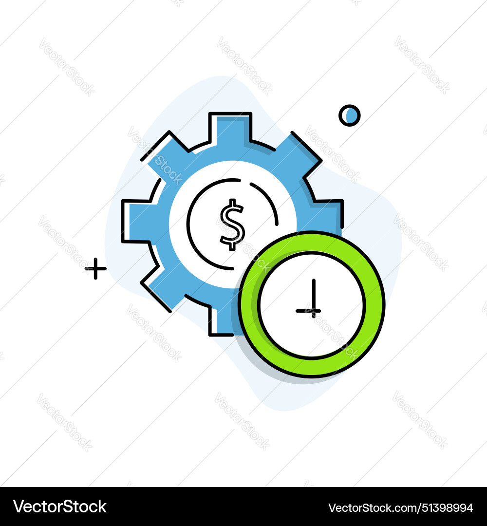 Real-time pricing mechanism dynamic real time Vector Image