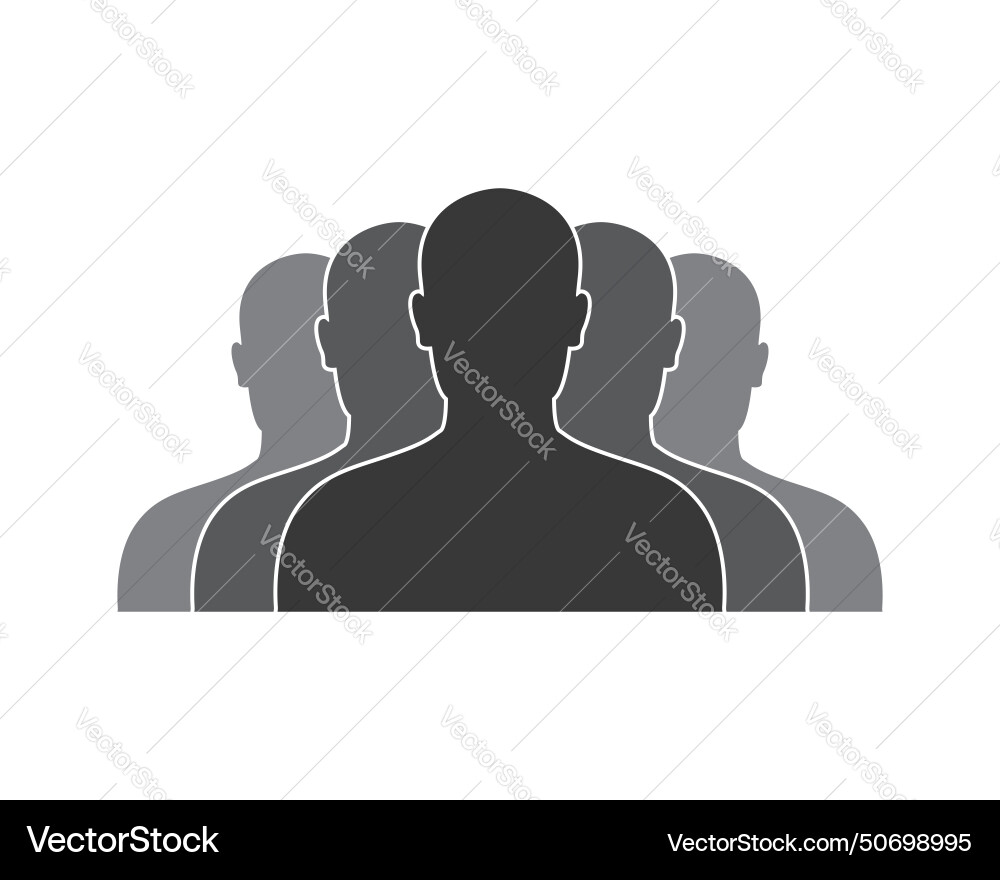 Group of people Royalty Free Vector Image - VectorStock