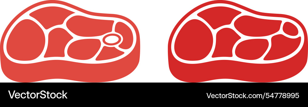 Steak Royalty Free Vector Image - VectorStock