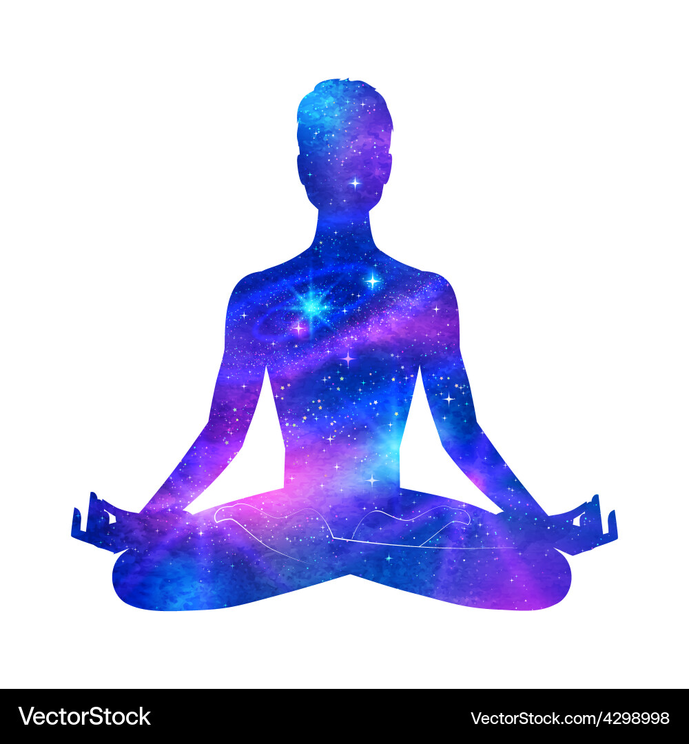Meditation Royalty Free Vector Image - VectorStock