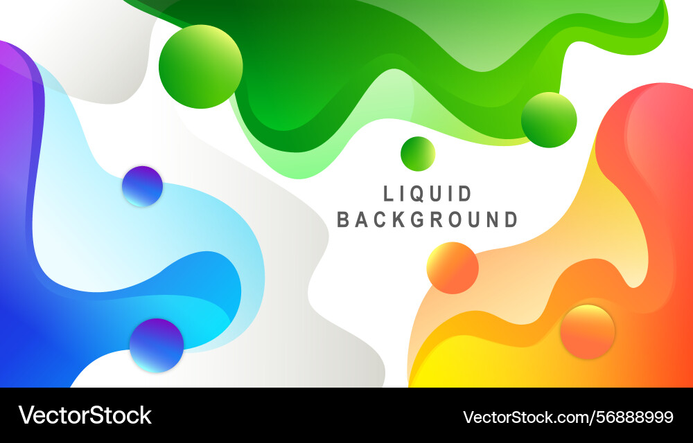 Liquid background Royalty Free Vector Image - VectorStock