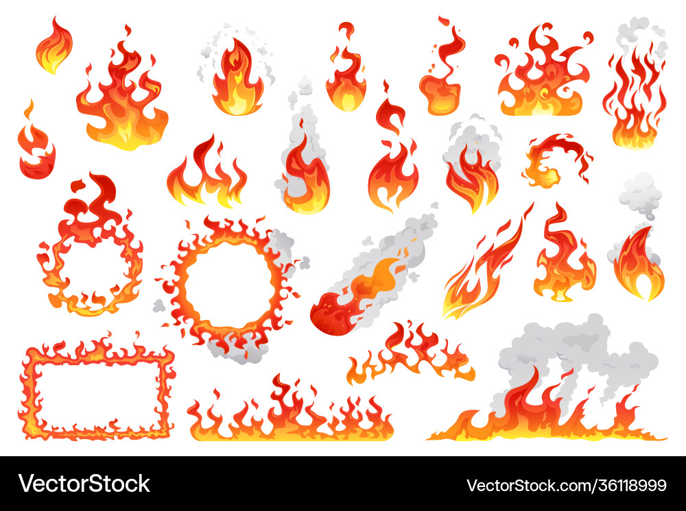 Fire Sprite Vector Images (over 750)
