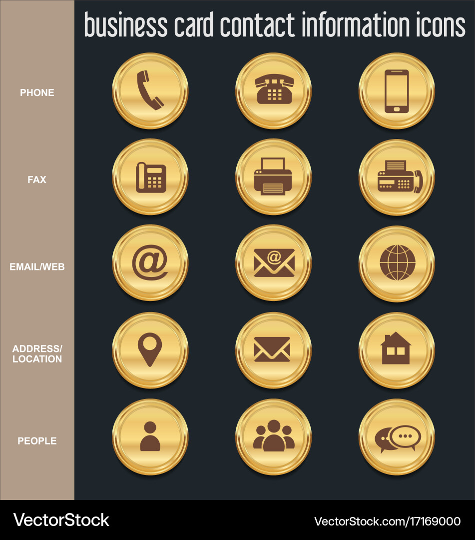 Phone number and email address Vector Images & Graphics for Commercial ...