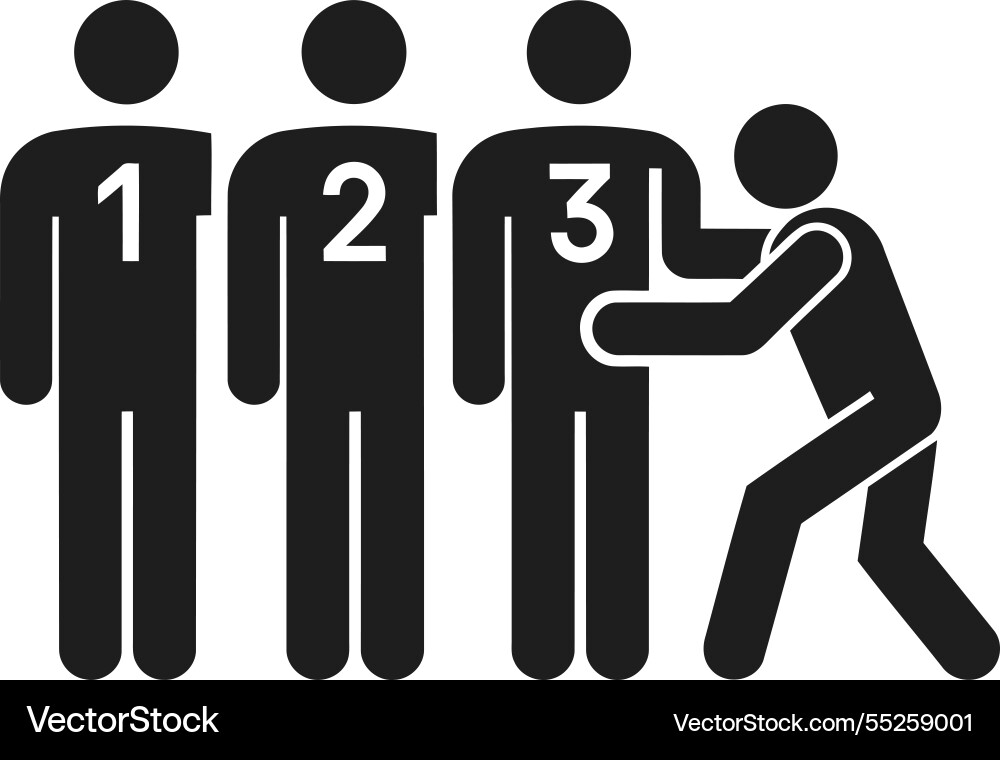 Organizing group icon Royalty Free Vector Image