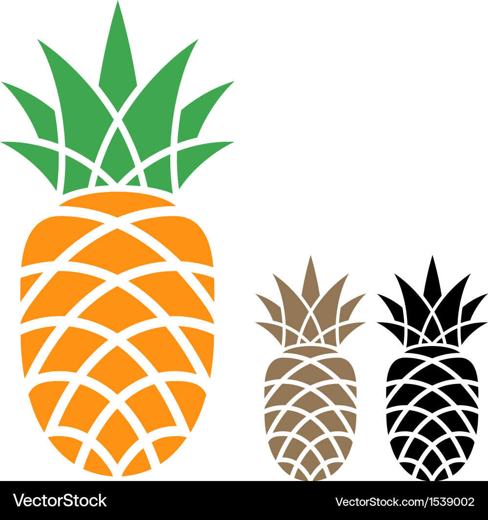 Pineapple Royalty Free Vector Image - VectorStock