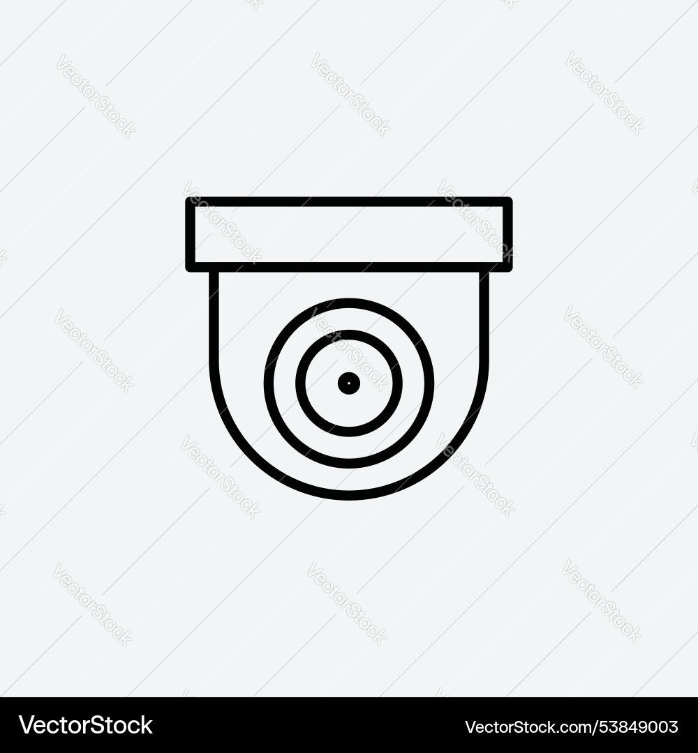 Cctv icon set Royalty Free Vector Image - VectorStock