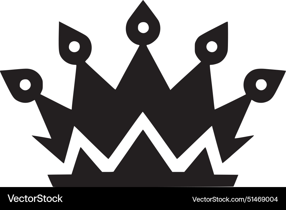 King - minimalist and simple silhouette Royalty Free Vector