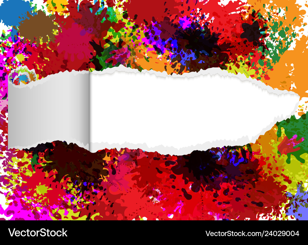 Ripped paper Royalty Free Vector Image - VectorStock
