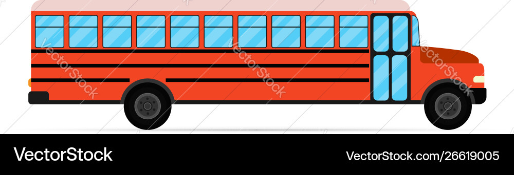 School bus Royalty Free Vector Image - VectorStock