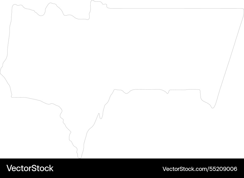 Tarija bolivia outline map Royalty Free Vector Image