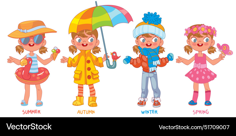 Spring Season Clothing Clipart