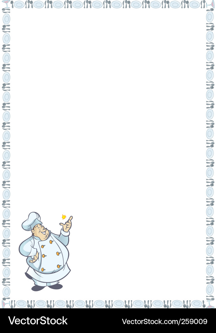 Recipe card Royalty Free Vector Image - VectorStock