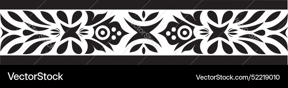Global essence black emblem for ethnic borders Vector Image