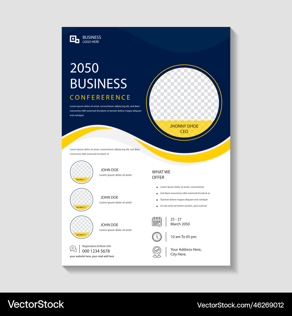 Business Conference Poster Vector Images (over 7,100)