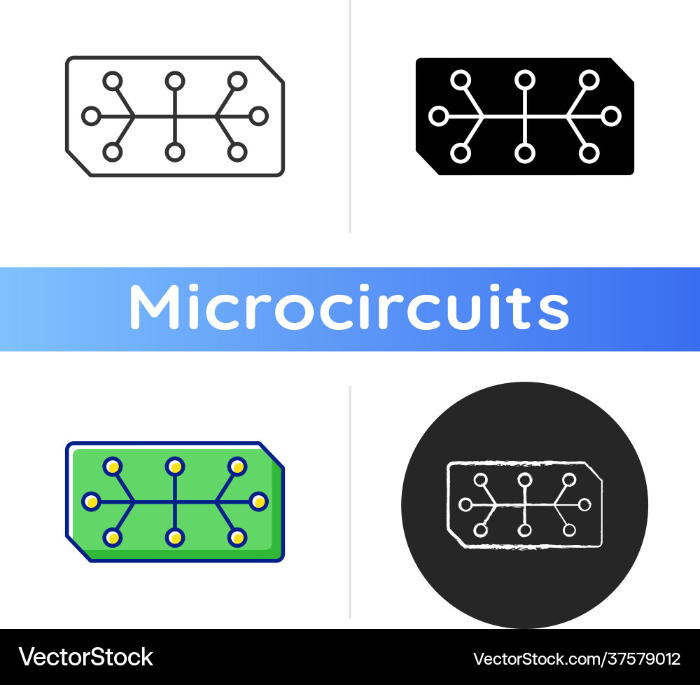 Electrical computer parts icon Royalty Free Vector Image