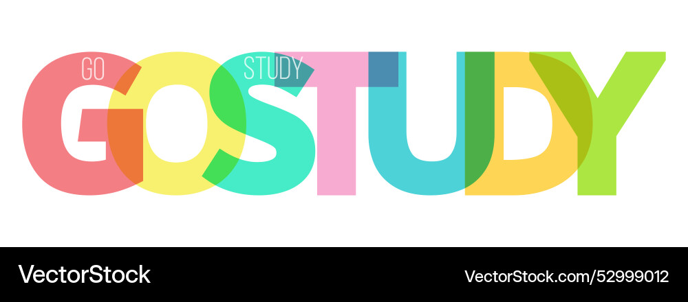 Go study a motivating phrase for learning Vector Image