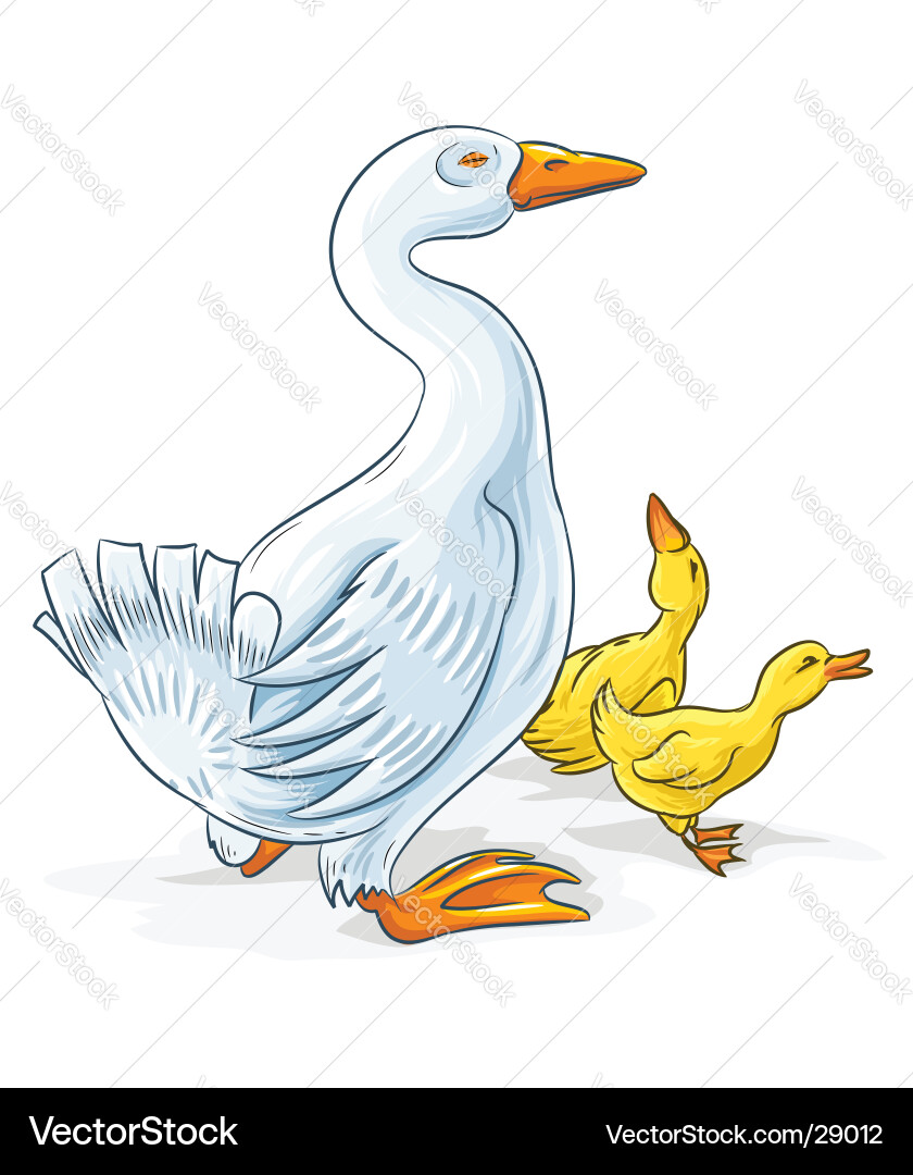 Mother Goose Clip Art