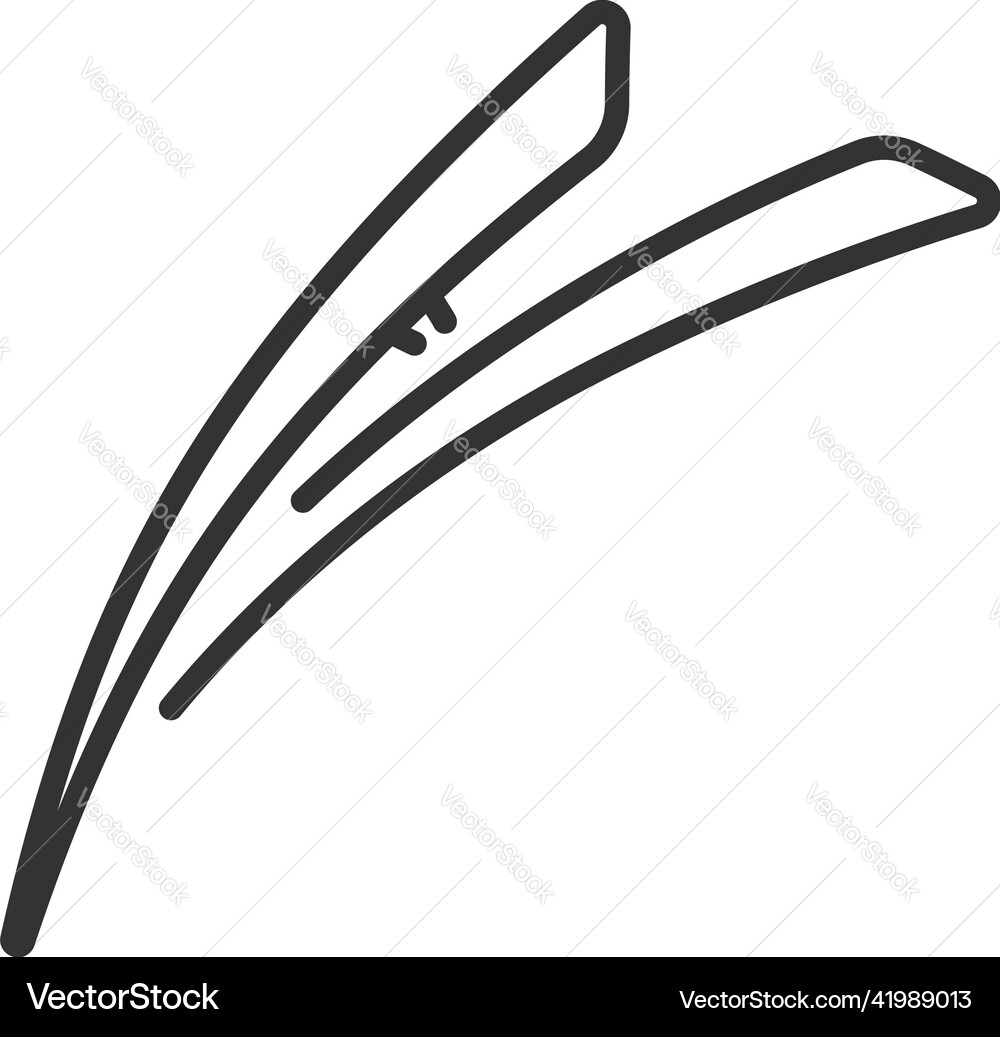 Hair clip icon Royalty Free Vector Image - VectorStock
