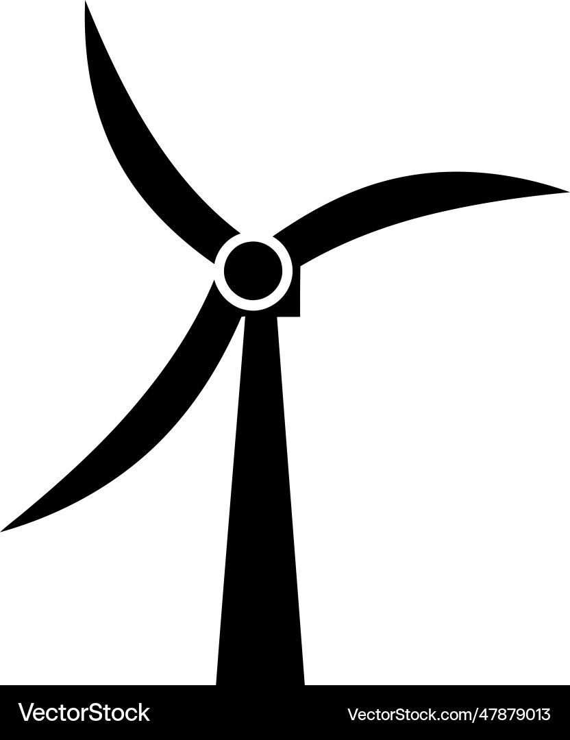 Wind energy icon Royalty Free Vector Image - VectorStock