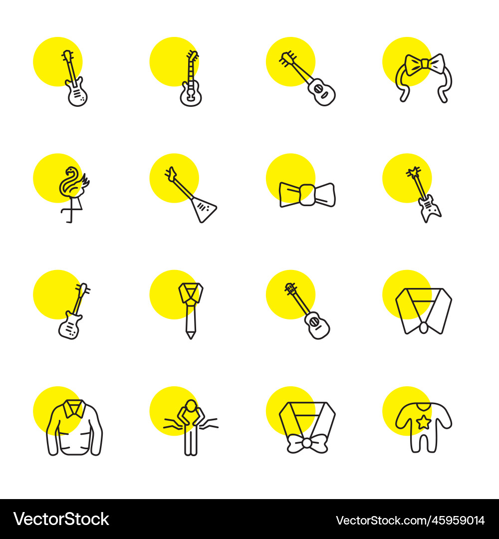 Neck icons Royalty Free Vector Image - VectorStock