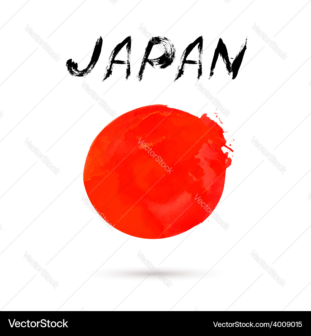 With word japan Royalty Free Vector Image - VectorStock